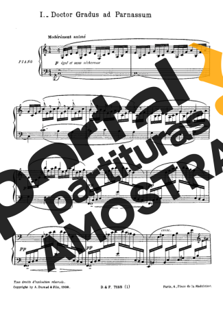 Childrens Corner - Claude Debussy - Partitura para Piano